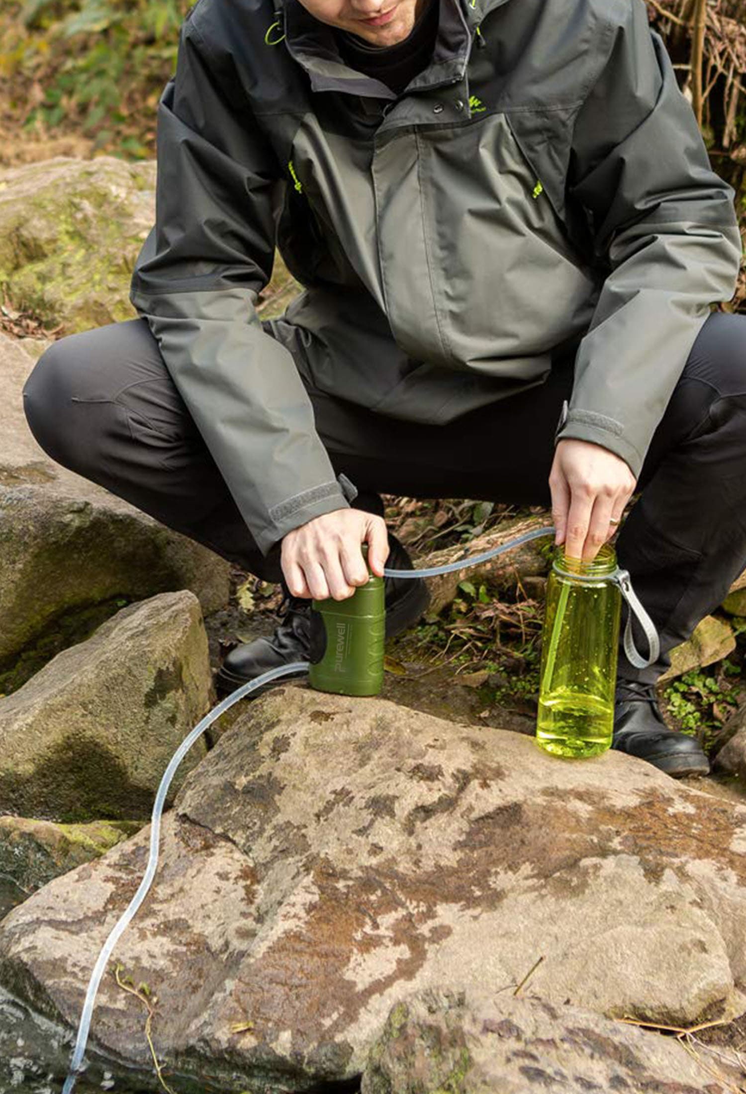 Water Filter Pump – Purewell - Gravity-fed Water Filtration System