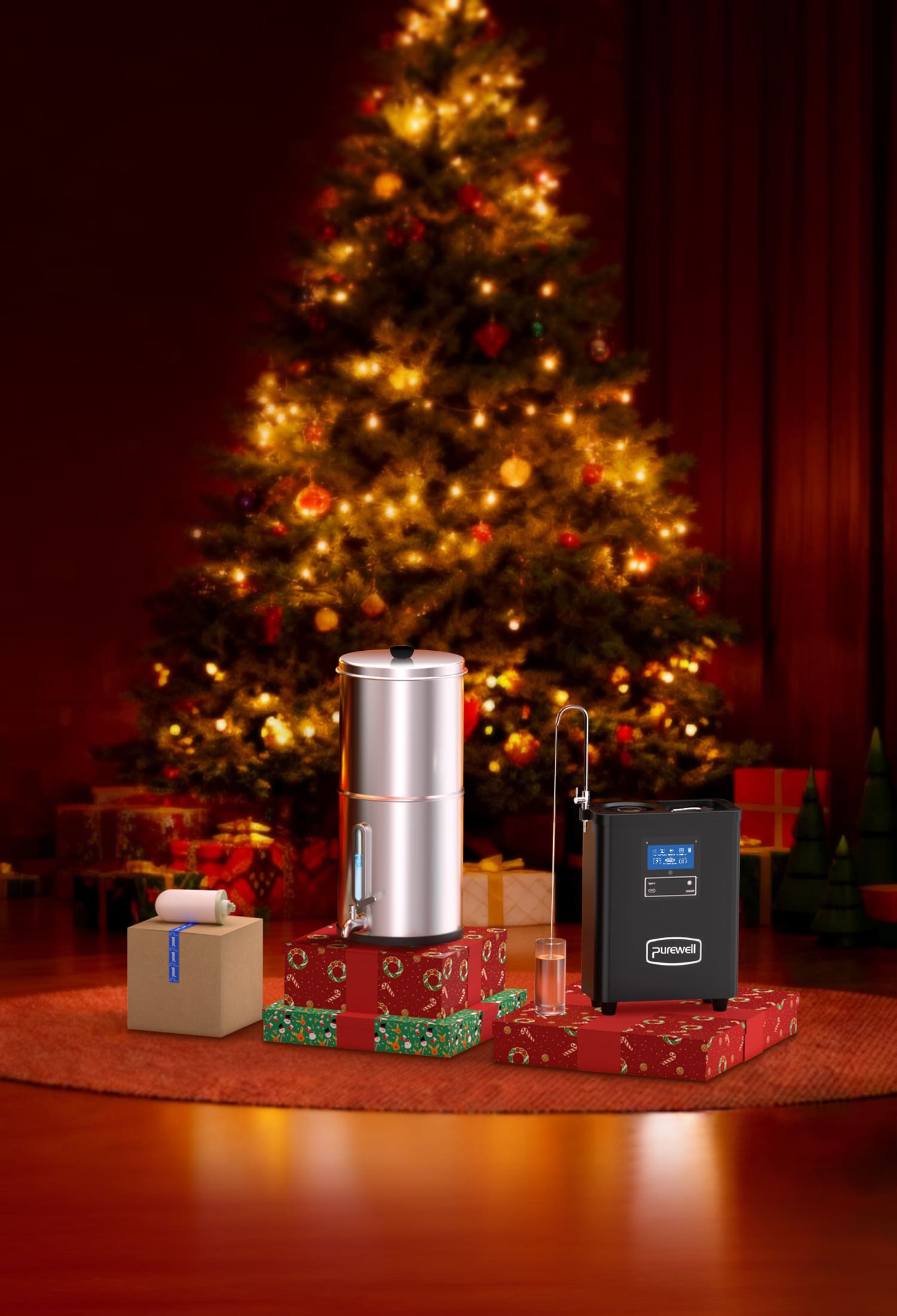 Purewell – Purewell - Gravity-fed Water Filtration System